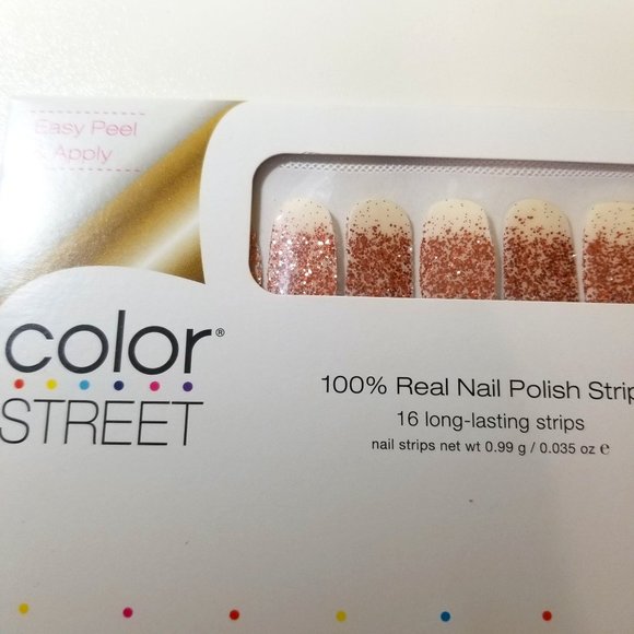 Color Street | Makeup | Color Street Nail Polish Strips Coming Up Rose ...